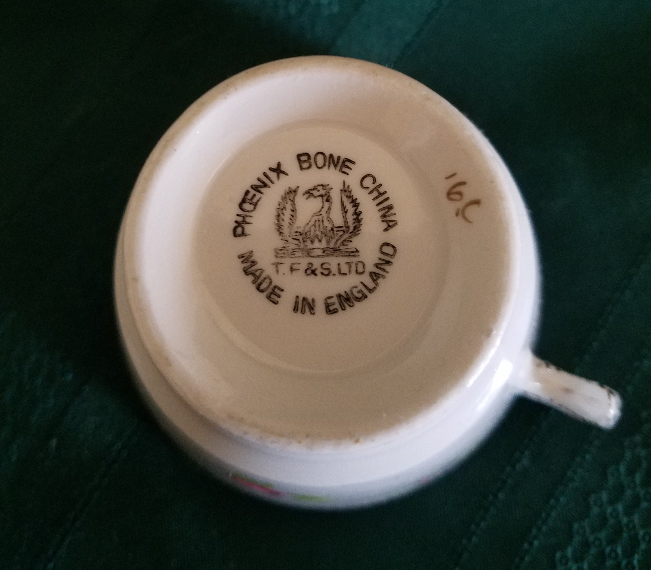 Phoenix TF&S Teacup and Saucer From 1930's - Etsy