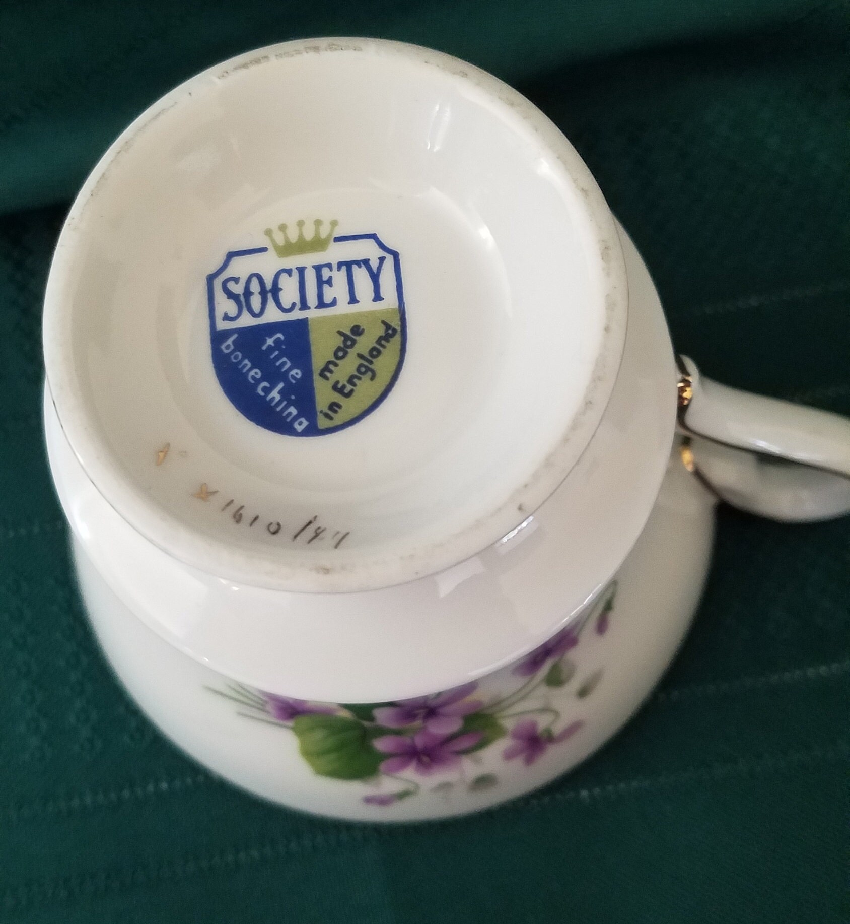Society Fine Bone China Tea Cup & Saucer - Etsy