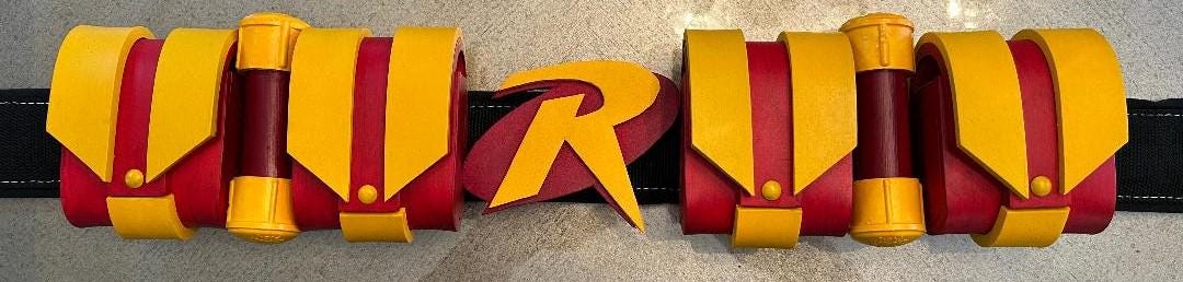 From Batman! ROBIN/TIM DRAKE Adult Utility Belt Adjustable Size in ...