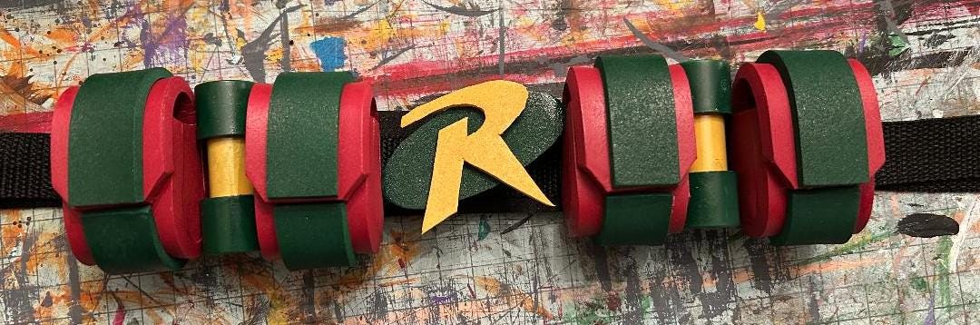 From Batman It's the Robin / Tim Drake Kids Size Red, Green and Yellow ...