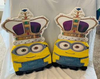 Minion Piñata for Kids Birthday | Handmade Party Decoration ...
