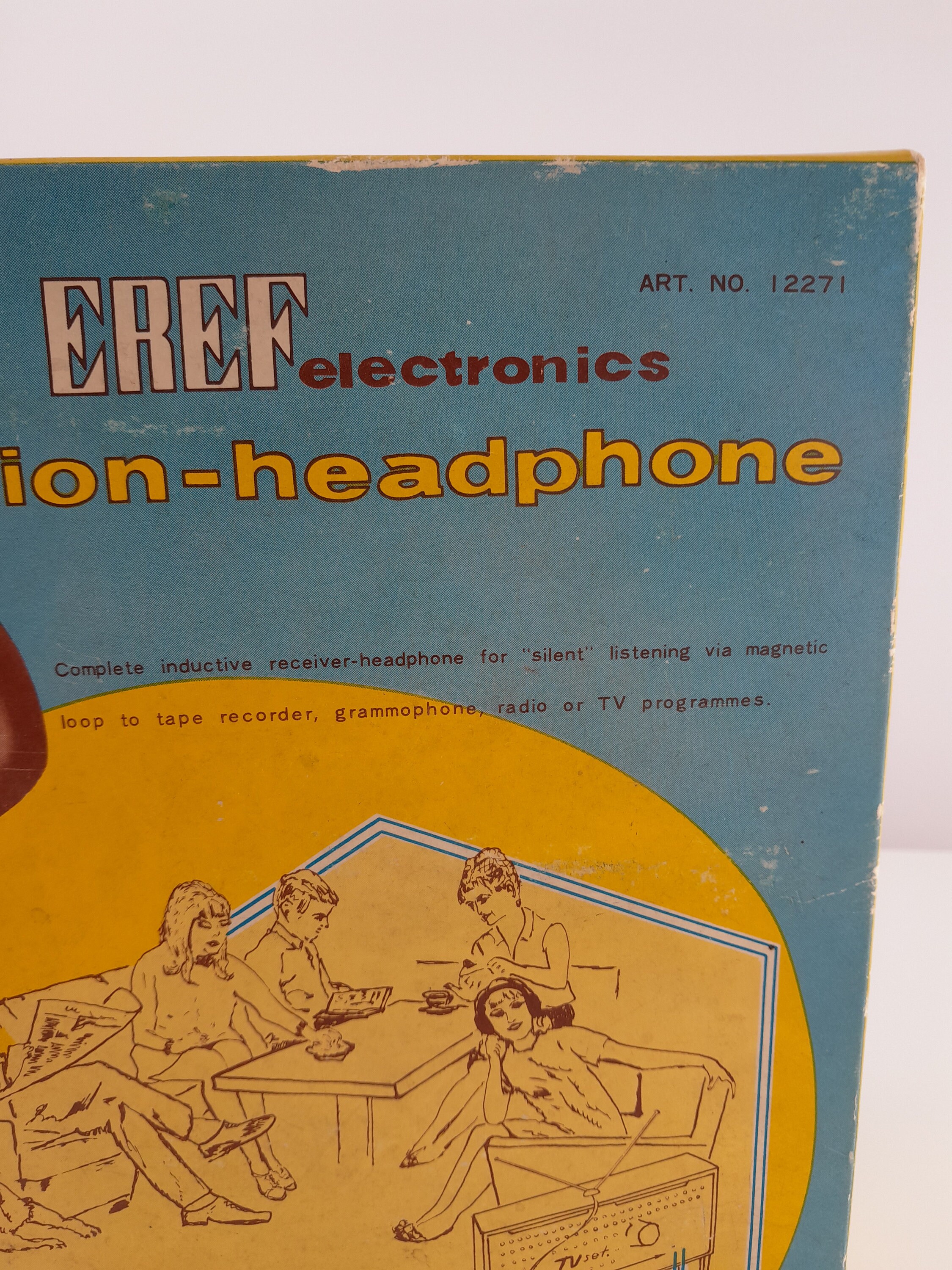 EREF Electronics Induction-headphone EE 60 Wireless Headset - Etsy