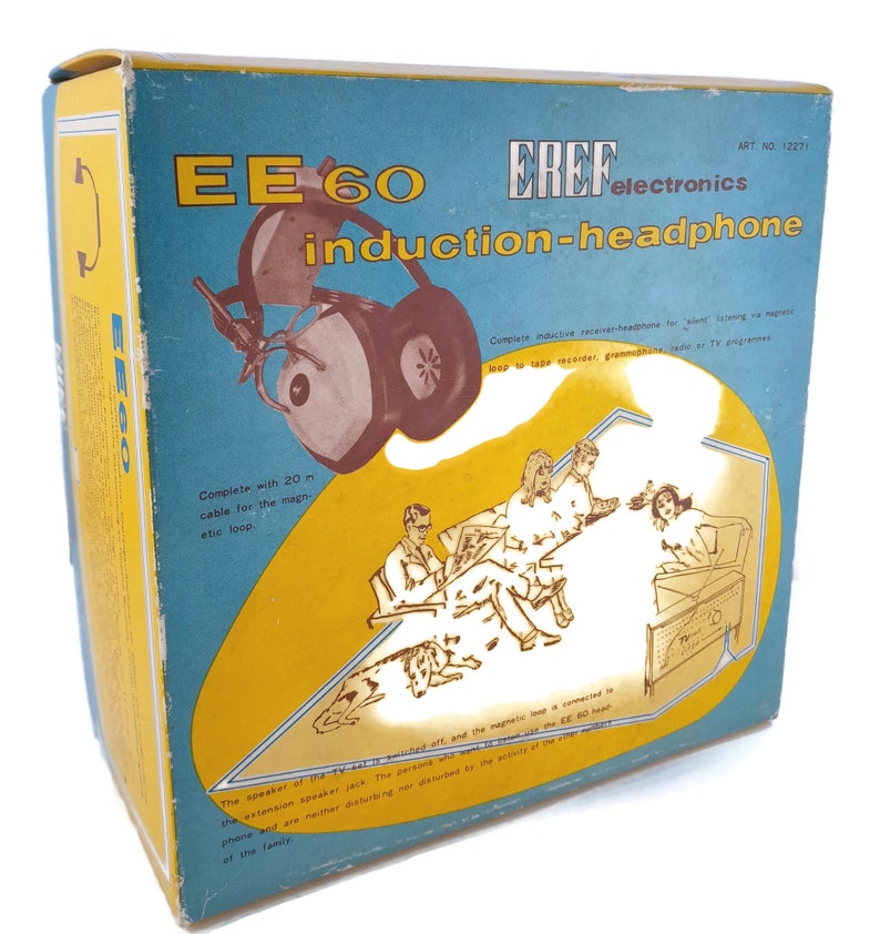 EREF Electronics, Induction-headphone EE 60, Wireless Headset From the ...