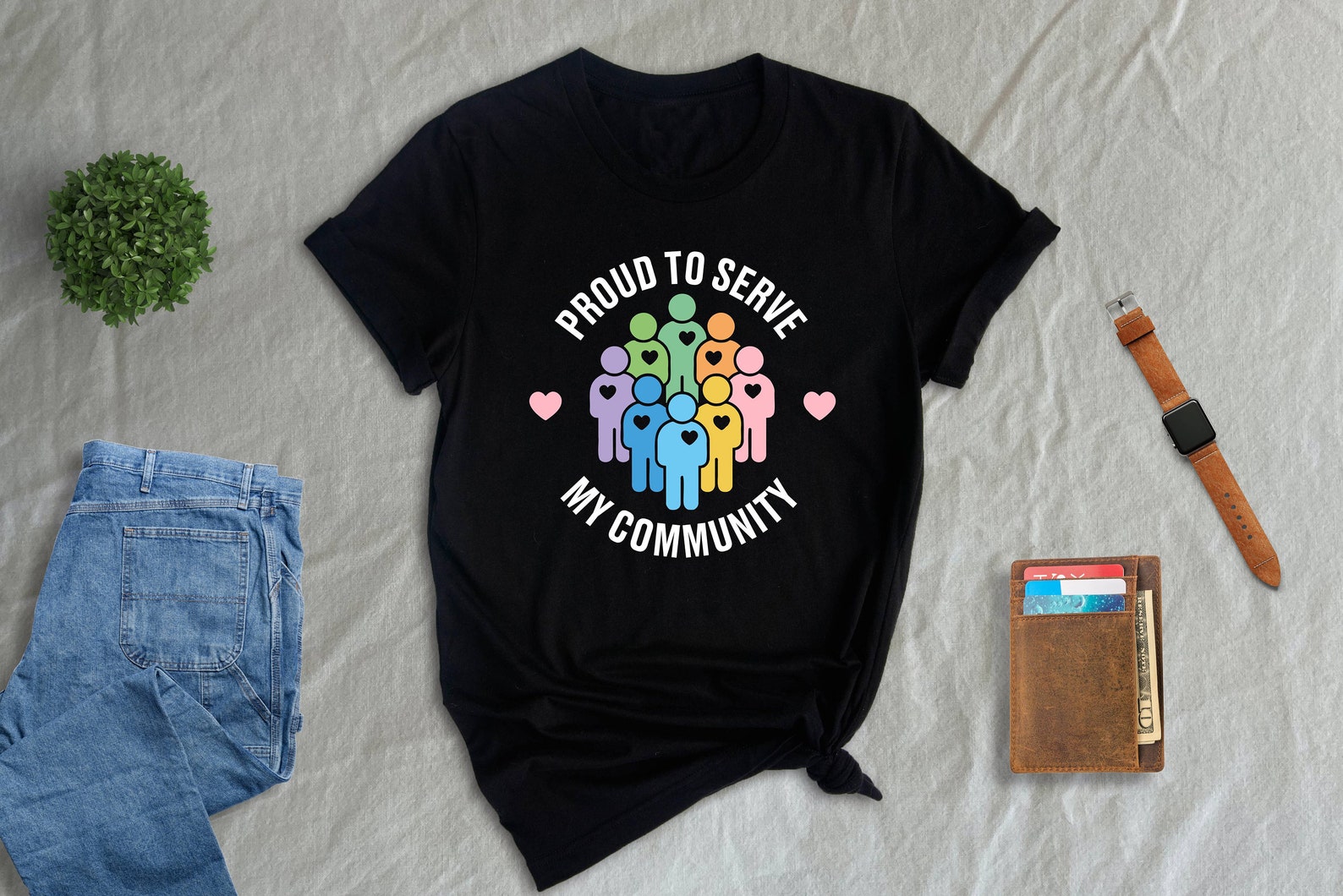 Proud to Serve My Community Shirt, Public Health T-shirt, Volunteer Appreciation, Volunteer Gift ...