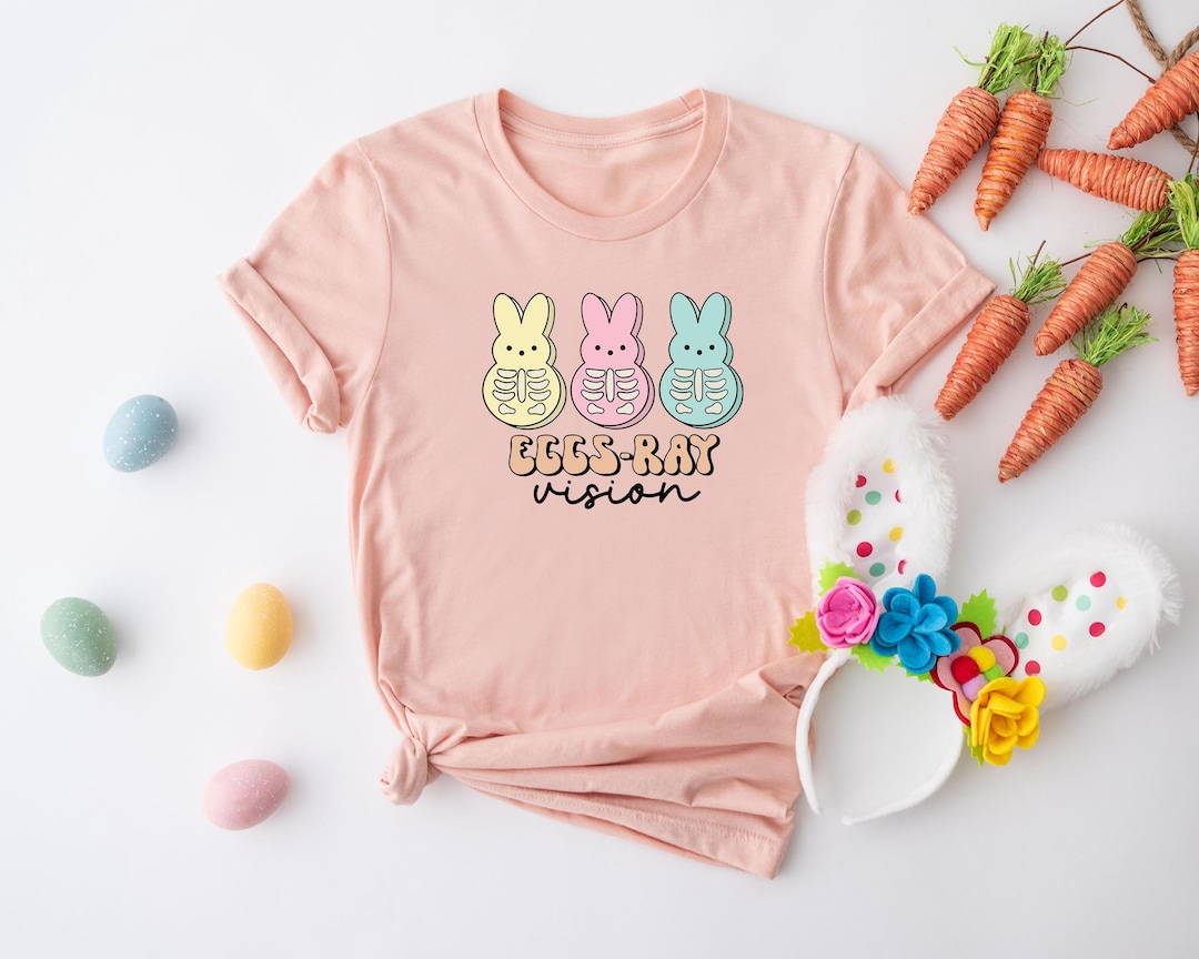 Eggs Ray Vision Nurse Shirt, Easter Xray Tech Tee - Etsy
