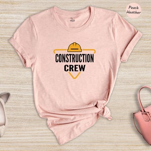 Construction Crew Shirt, Construction T-shirt, Construction Party Tee ...