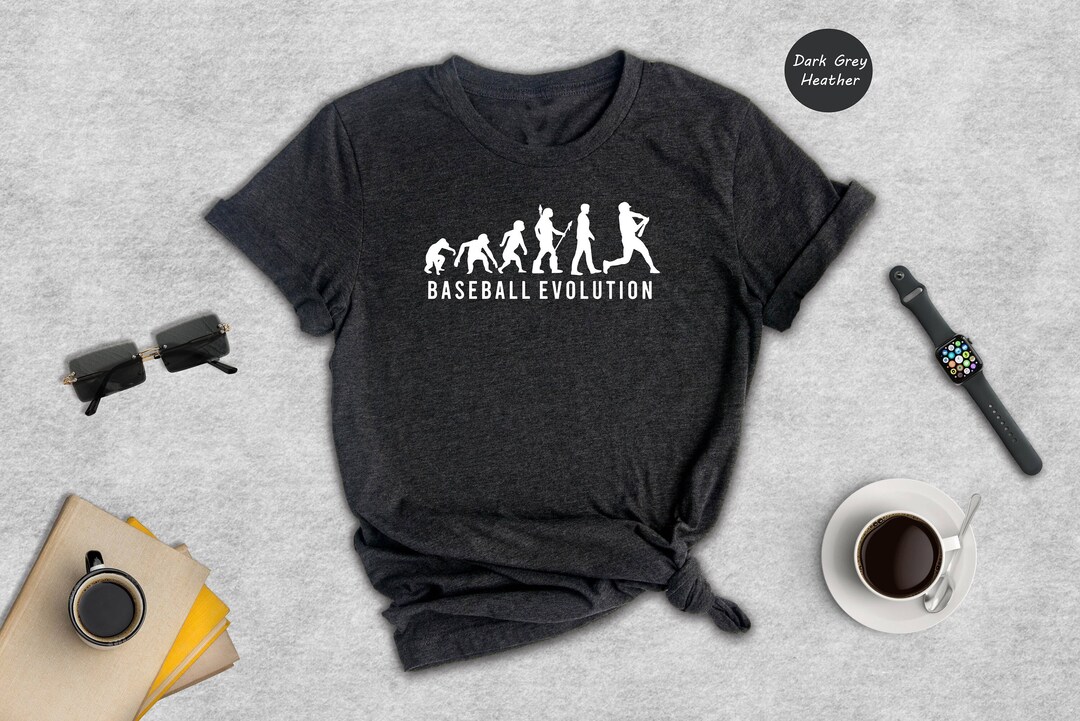 Funny Evolution Baseball T-shirt, Funny Gamer Gift, Men's Gaming T ...