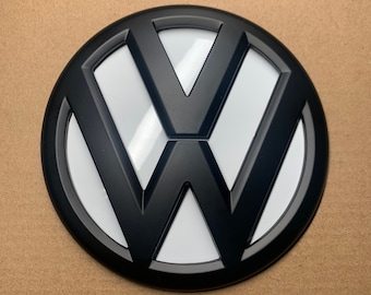 Matte Black Vw Emblem Gti - Etsy
