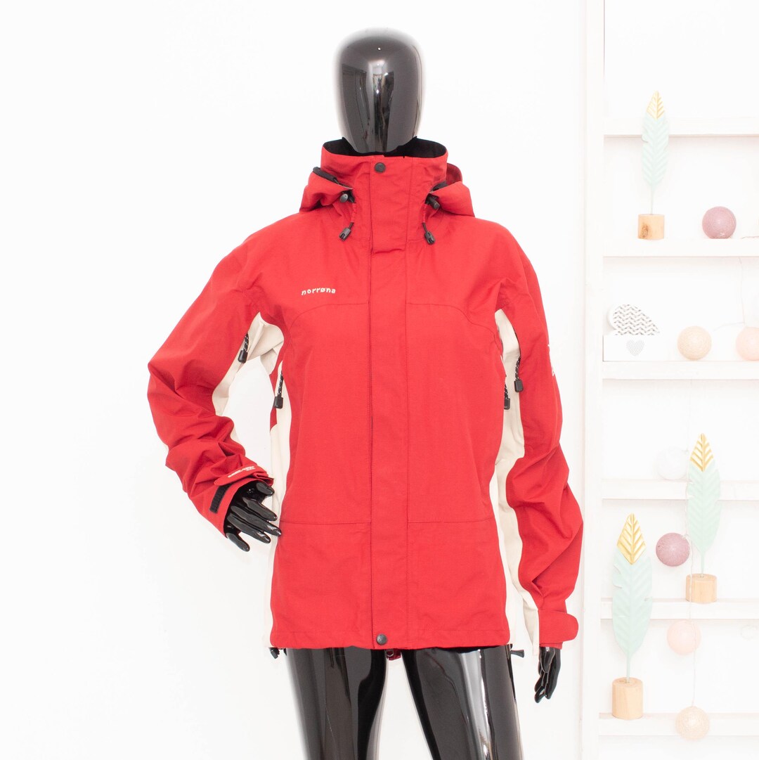 Vintage NORRONA Jacket Gore-tex XCR Hooded Narvik Waterproof Hiking ...
