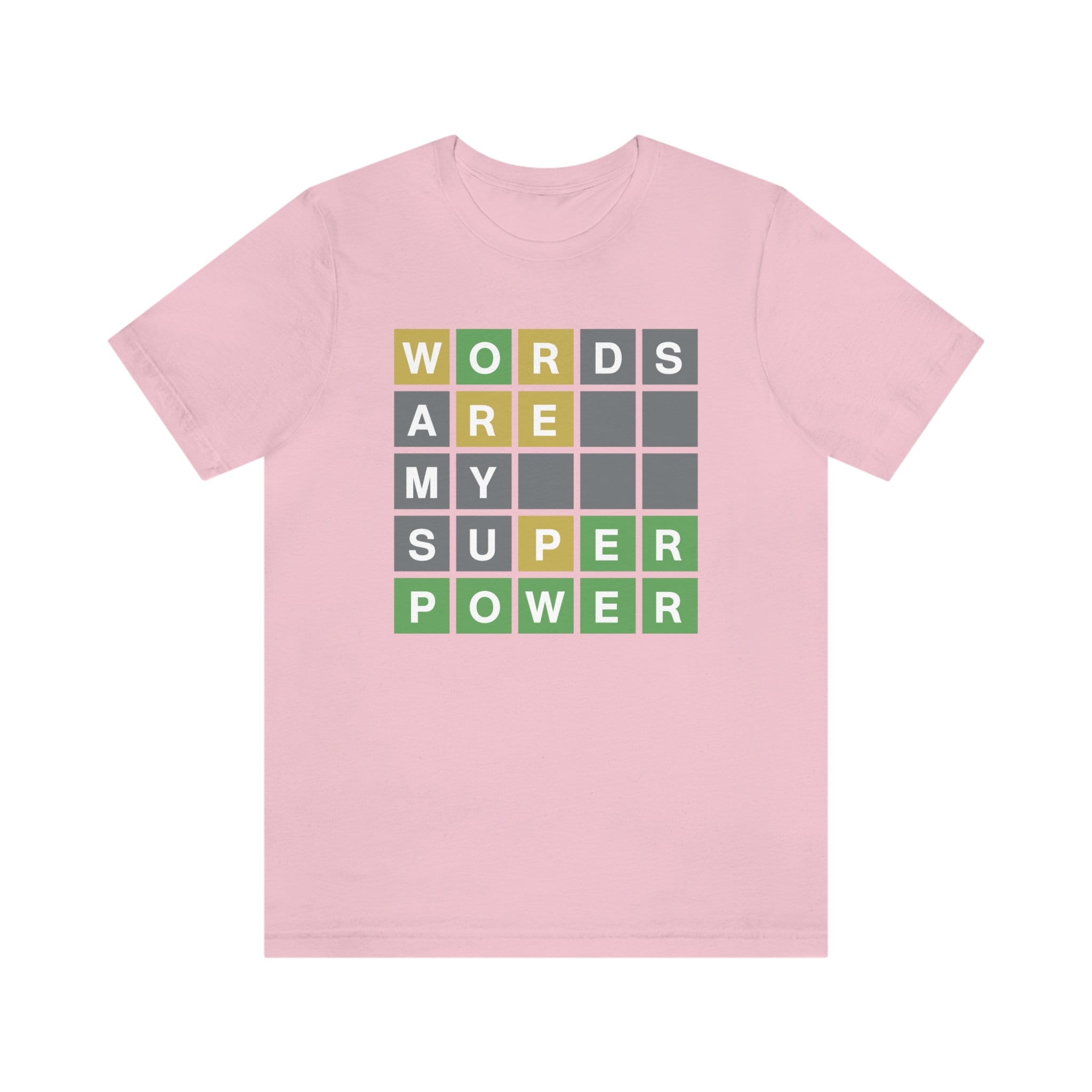 Wordle Lover Shirt, Words Are My Super Power Wordle, Funny Wordle ...