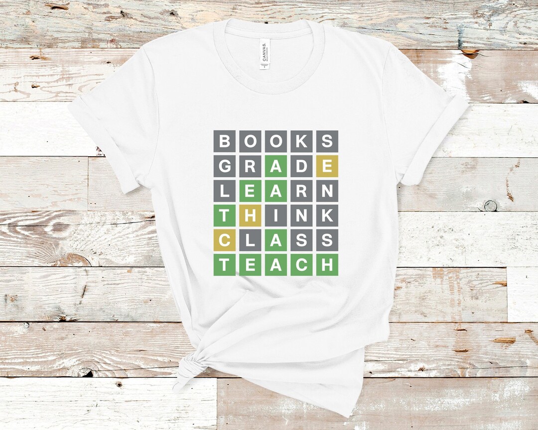 Wordle Teacher Shirt, School Teaching Wordle, Wordle Teacher Gift ...