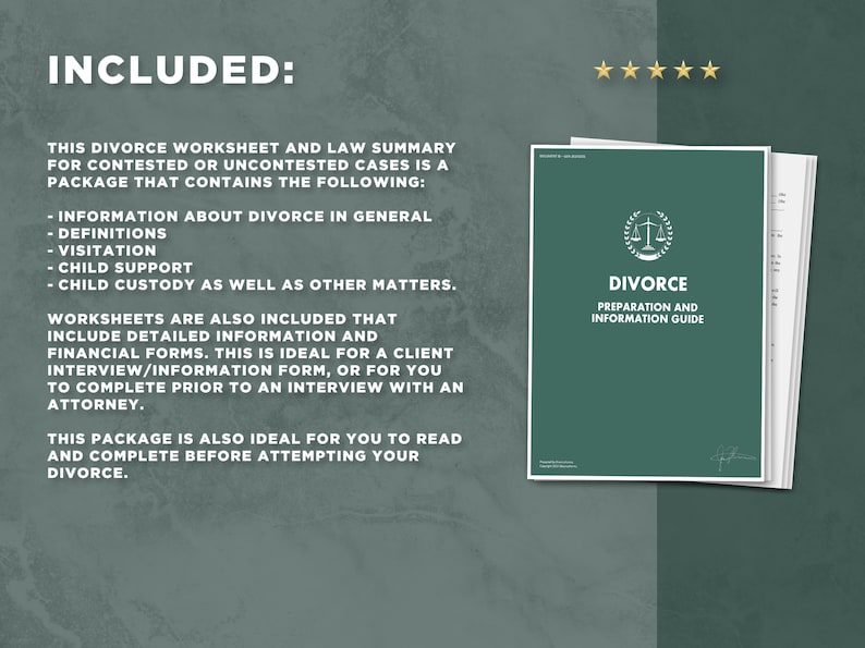 ULTIMATE Divorce Preparation and Information GUIDE: Legal Insights ...