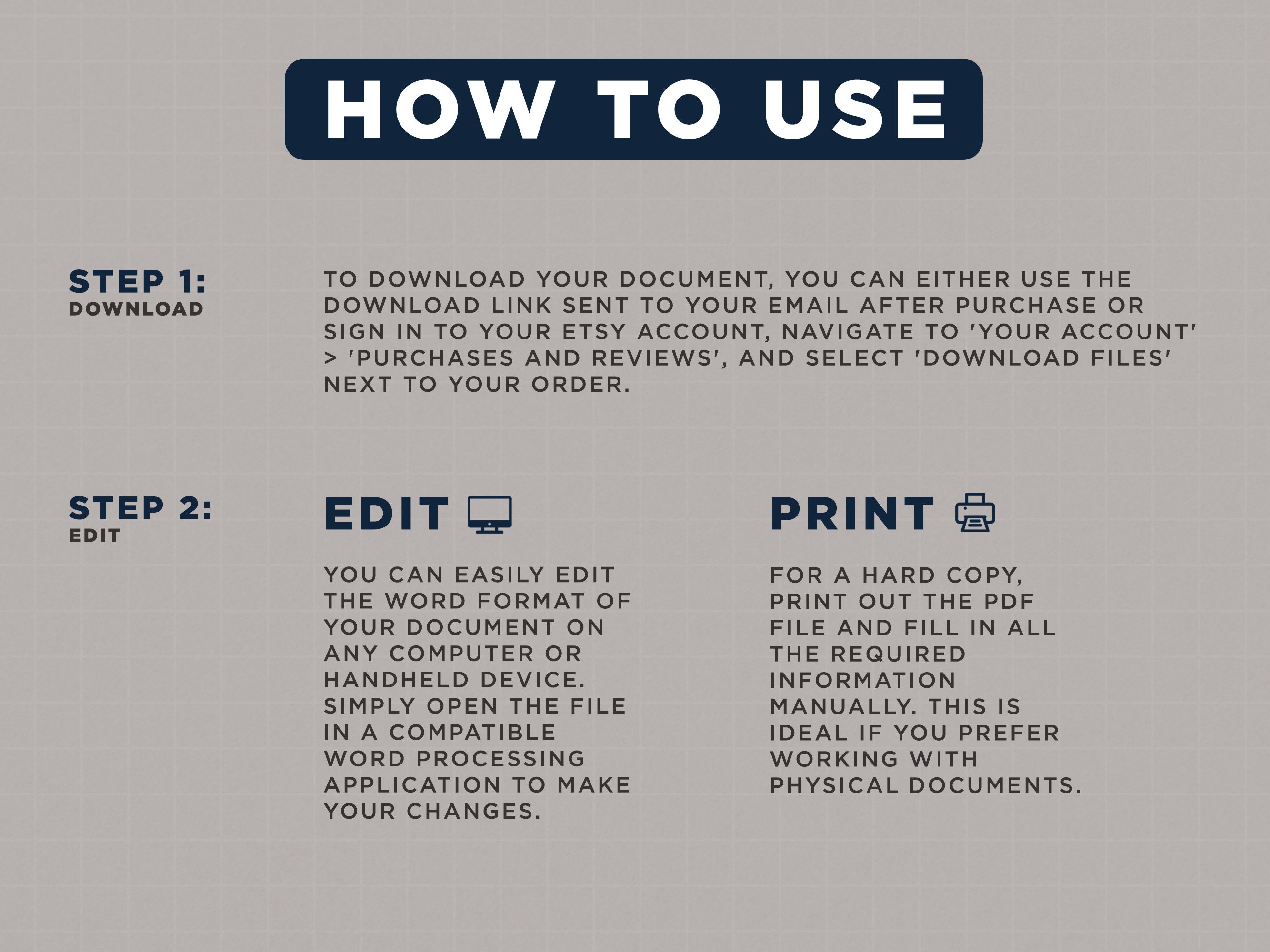 Webshop Legal Documents Bundle PRINTABLE and EDITABLE Legal Forms 6x ...