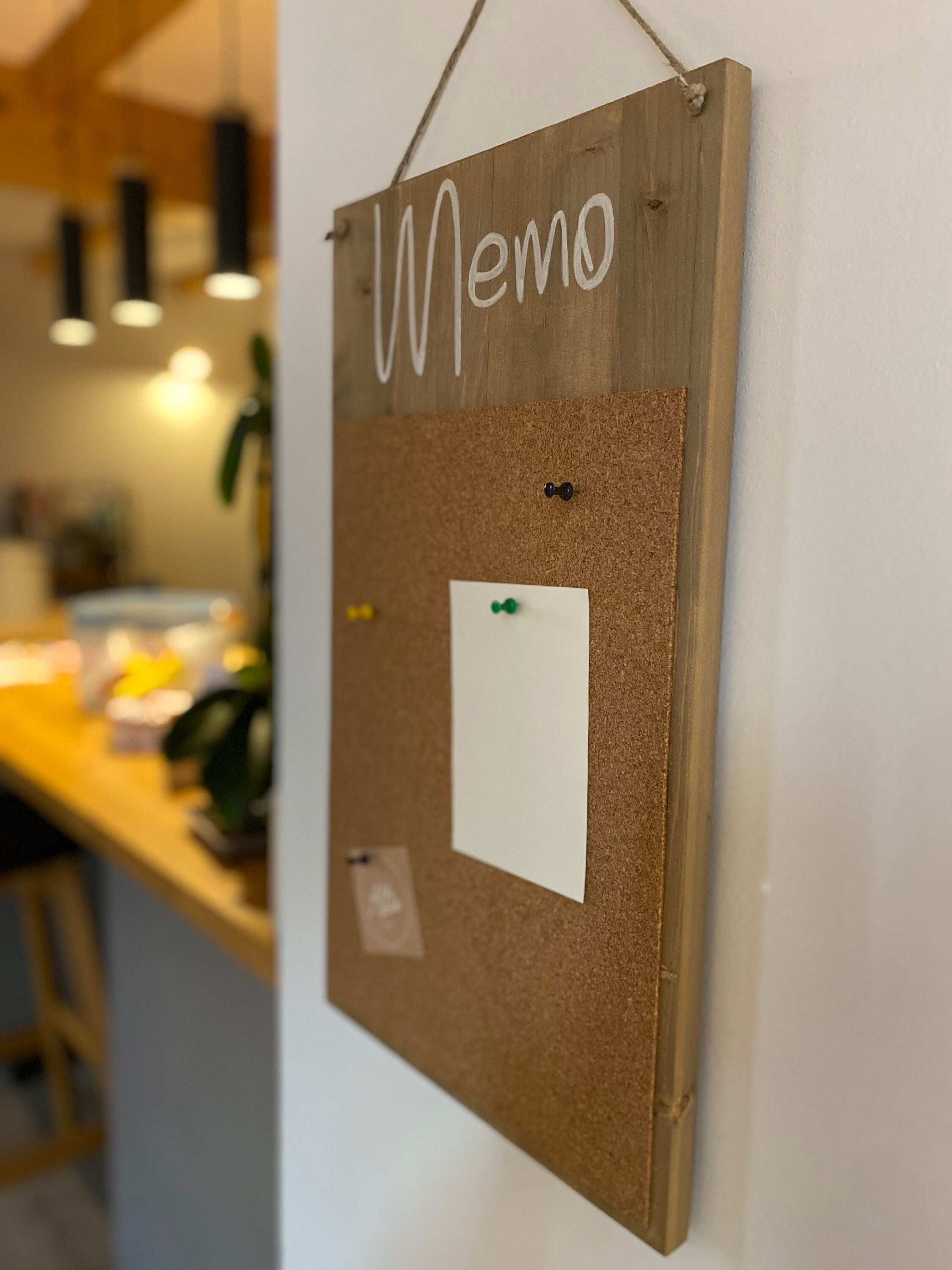 Memo Wooden Panel With Cork/memo Board With Cork/wall Cork for - Etsy