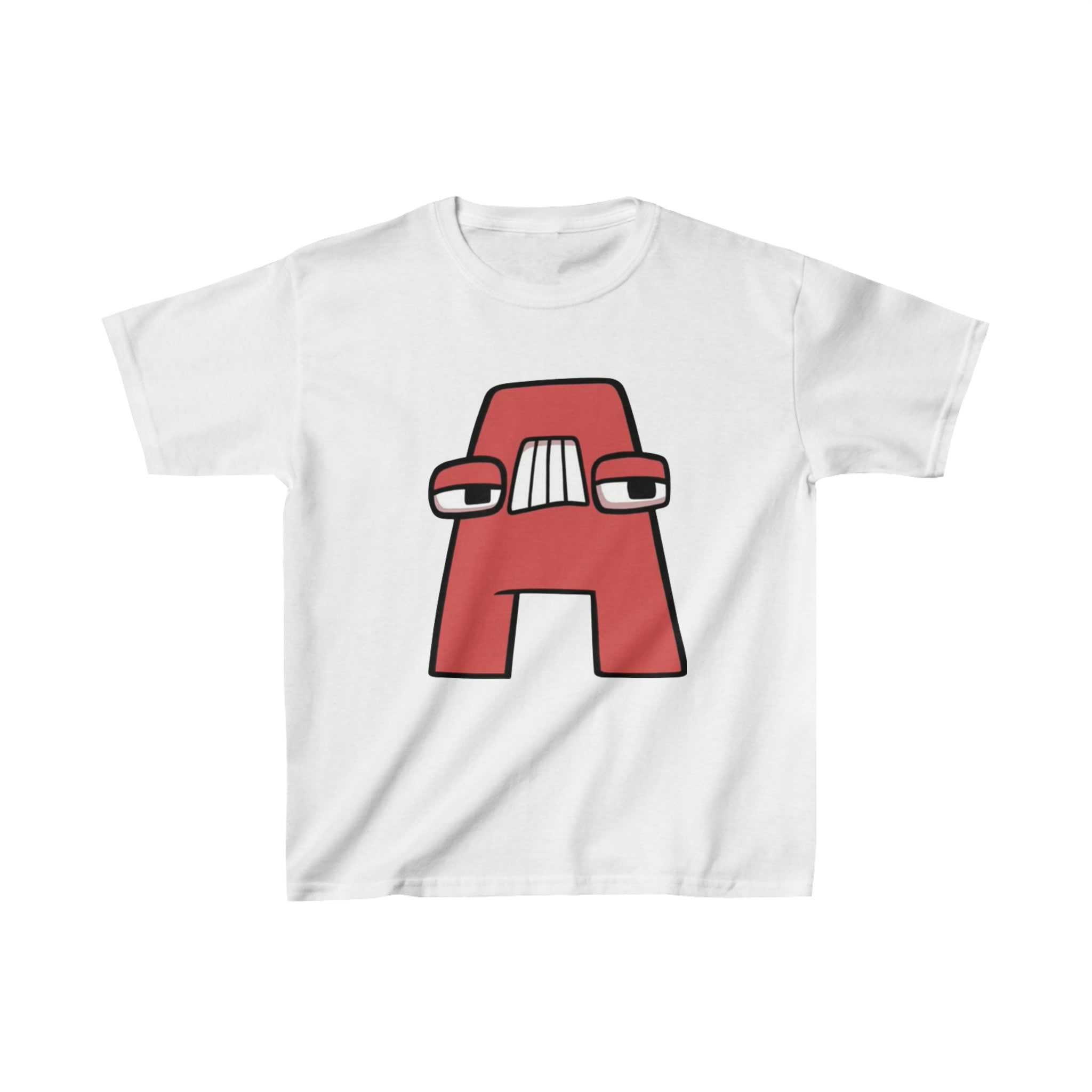 Alphabet Lore Letter A a Tee Shirt T-shirt Soft Heavy Cotton Abc's ...