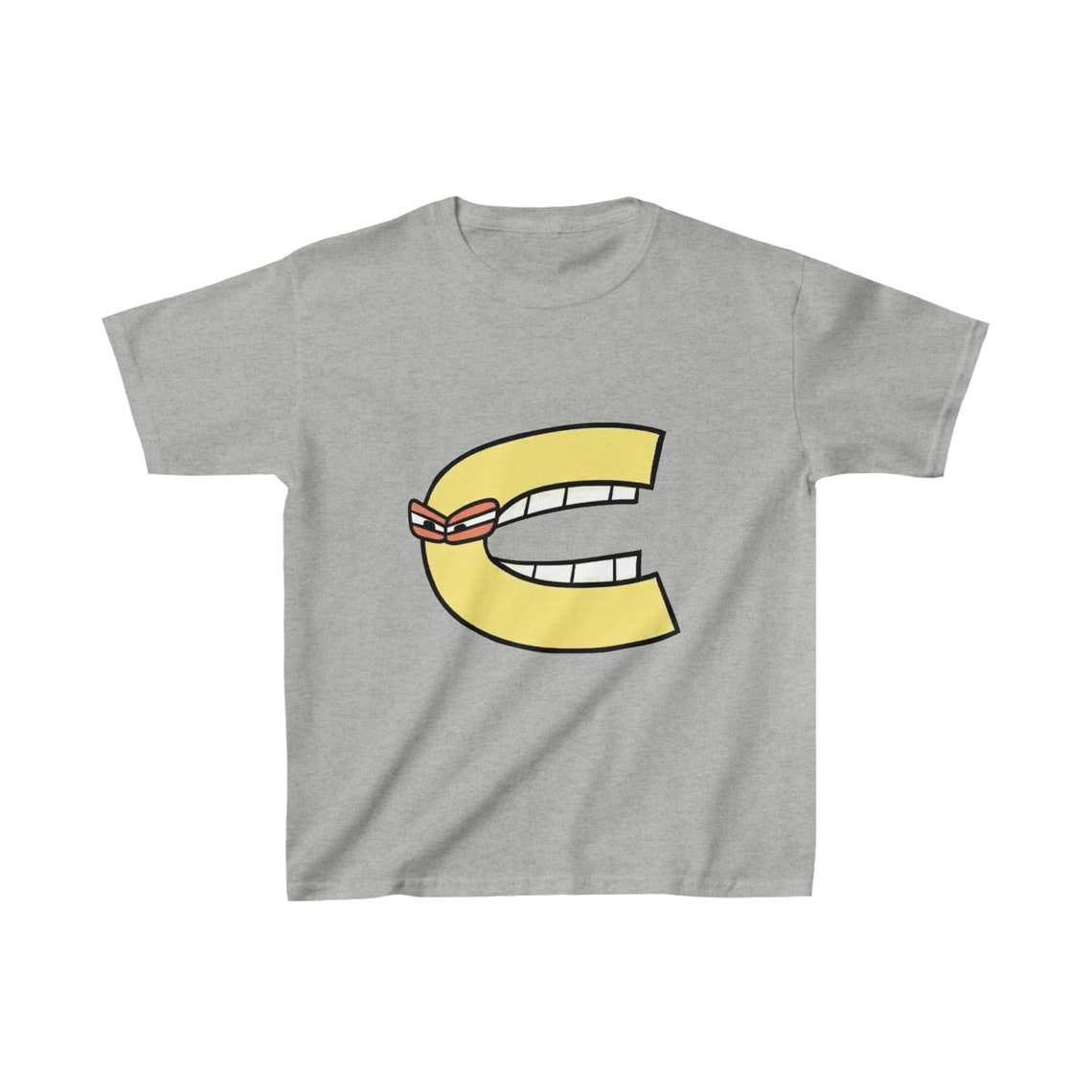 Alphabet Lore Letter C Shirt, Heavy Cotton ABC Tee - Etsy