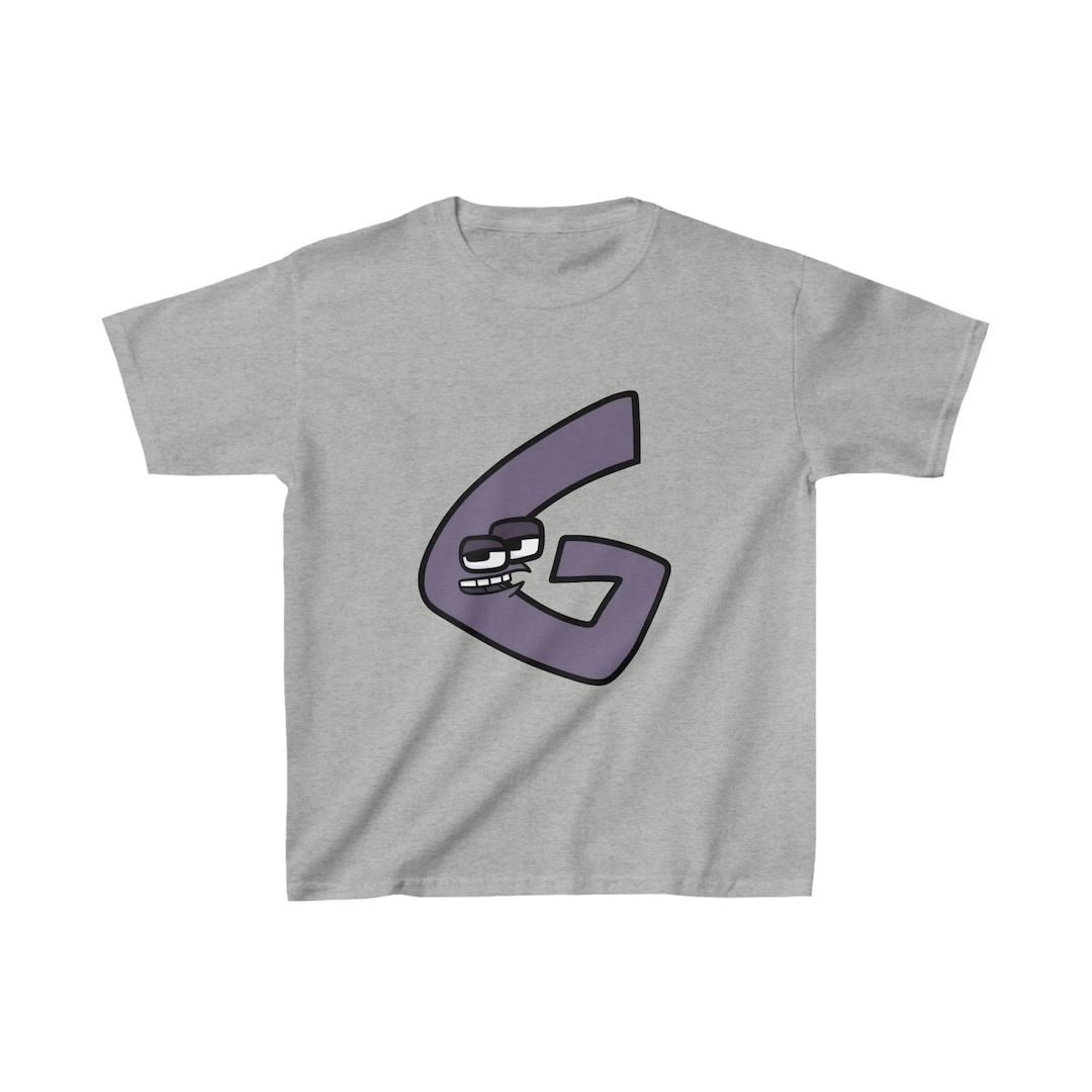 Alphabet Lore Letter G Tee - Heavy Cotton ABC Shirt - Etsy