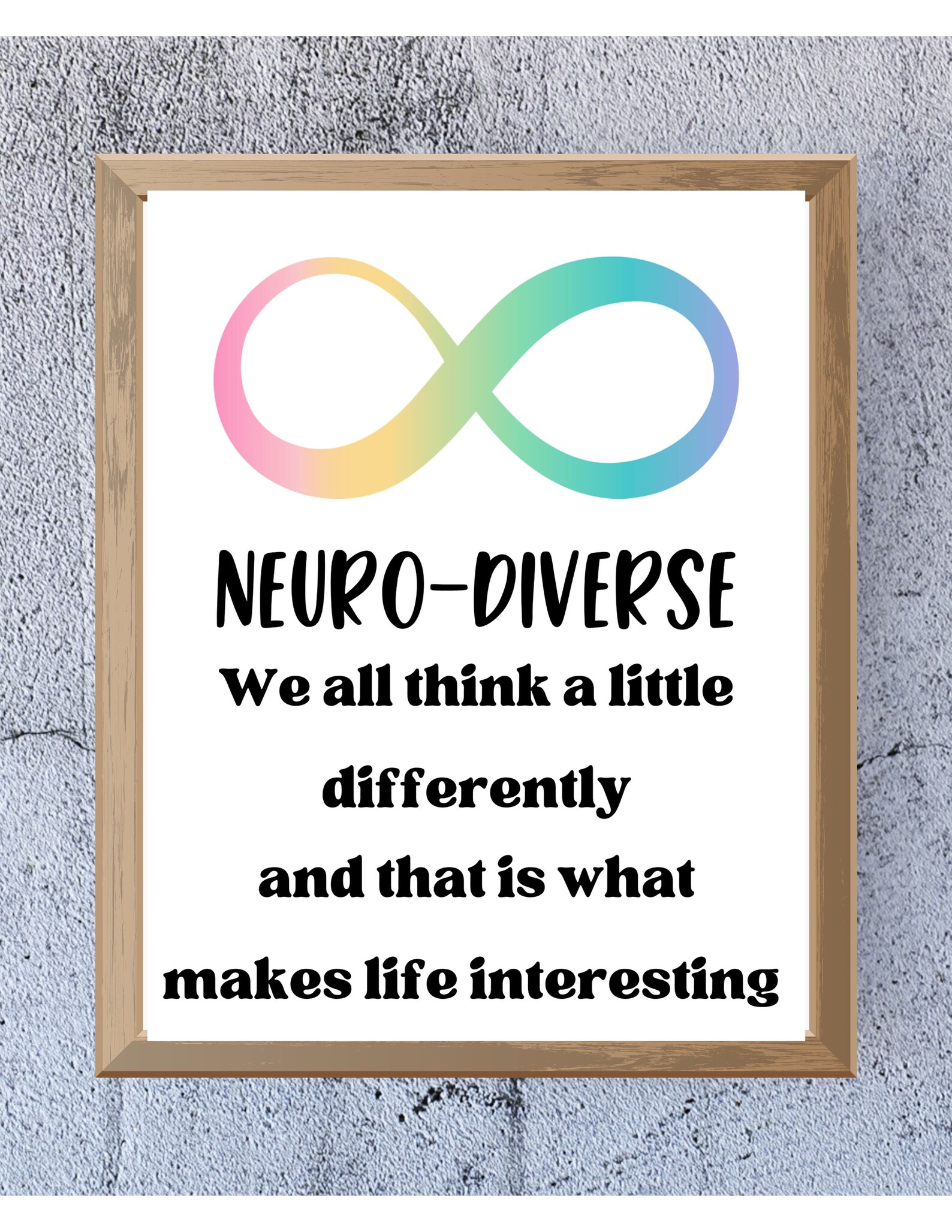 Neurodiversity Poster , School Office Acceptance Poster, Digital ...