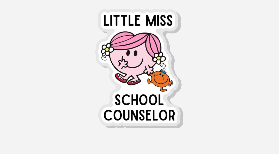 Little Miss School Counselor Pin / Counselor Lanyard Pin / Little Miss ...