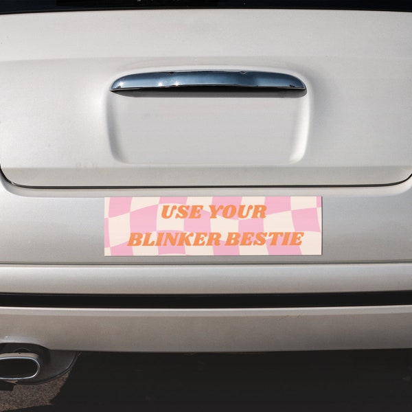 Use Your Blinker Sticker - Etsy