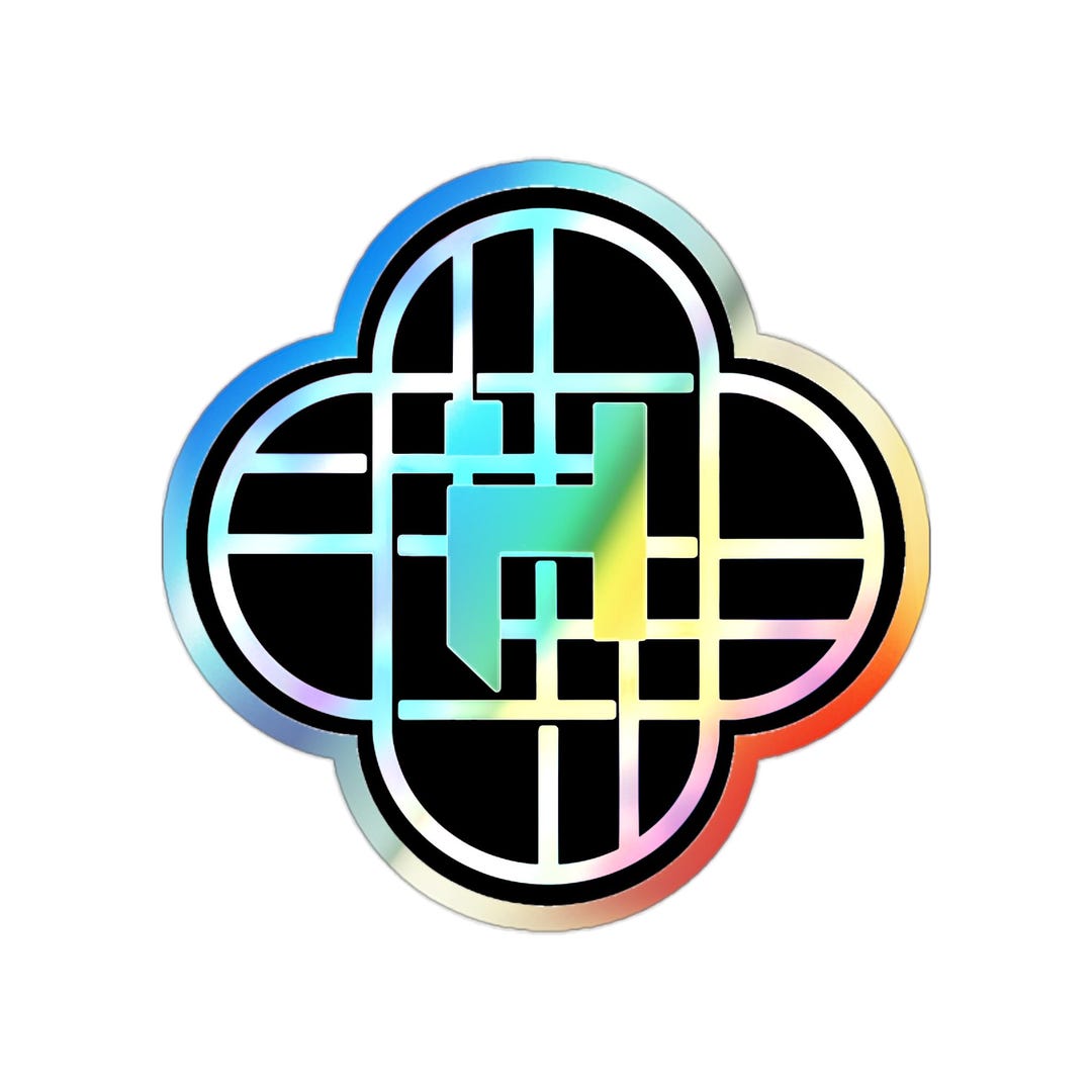 Holographic Die-cut Huntrix Logo Stickers - Etsy