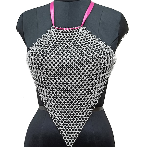 Pink Chainmail Top - Etsy