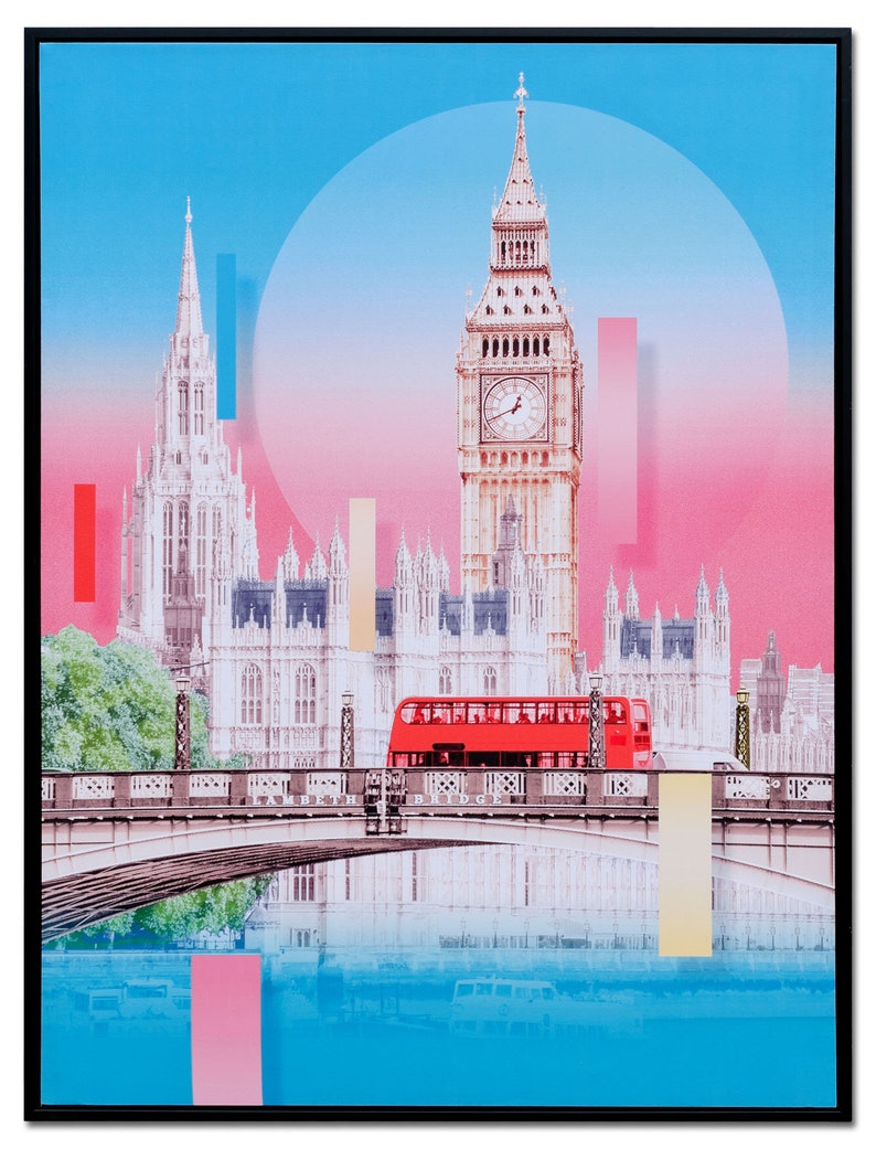 Framed Wall Art Iconic Big Ben London Scene Picture Art Prints - Etsy