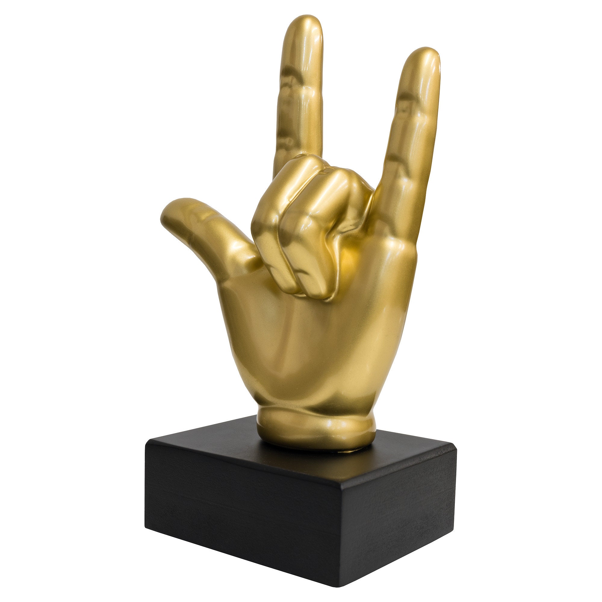 Gold You Rock Trophy Achievement Award Fantasy Football League ...