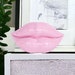 6.5 Pink Moulded Pout Lips Home Decoration Ornament Shelf Display ...