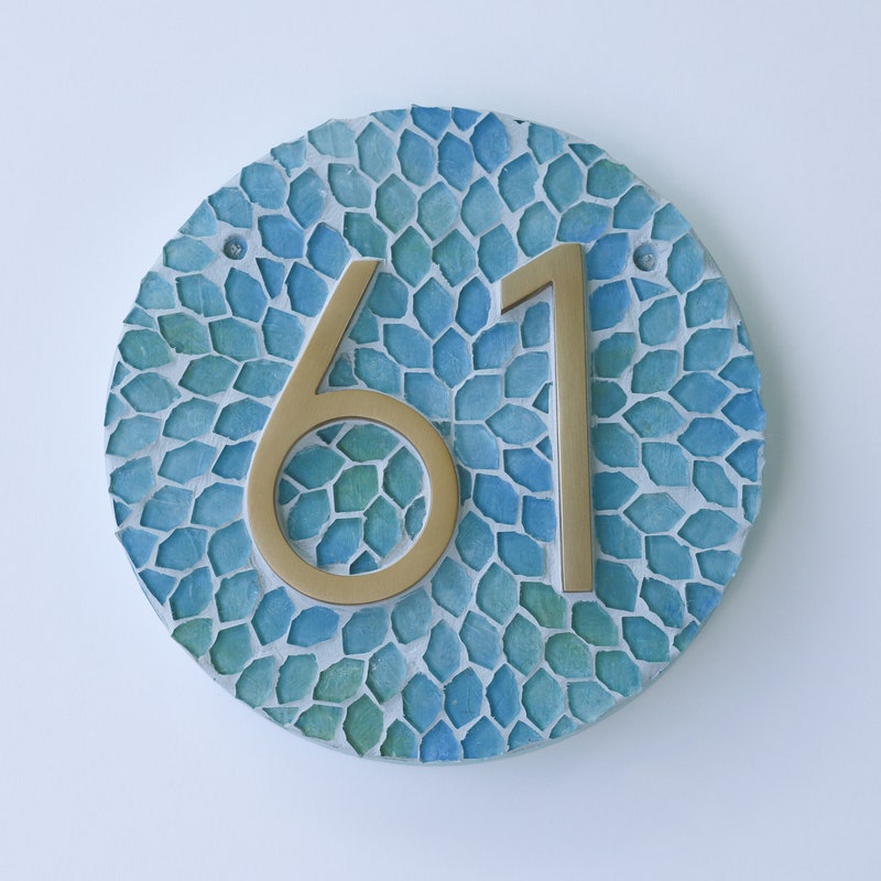 Custom Mosaic Sign - Etsy