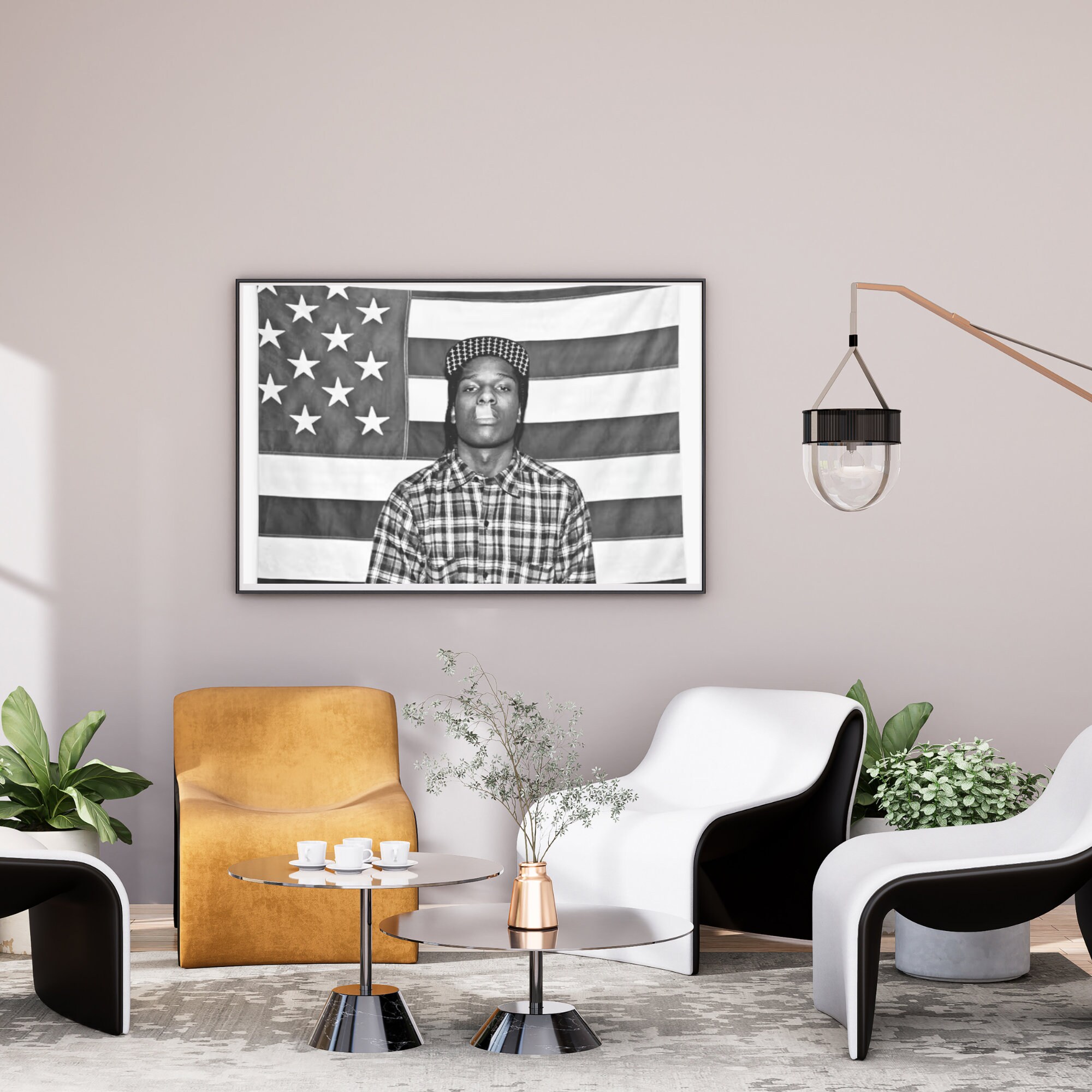 Asap Rocky Flag Wallpaper