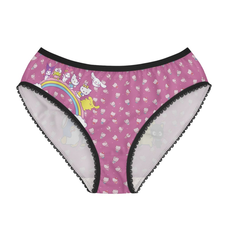 Hello Kitty Panties Womens Briefs Etsy