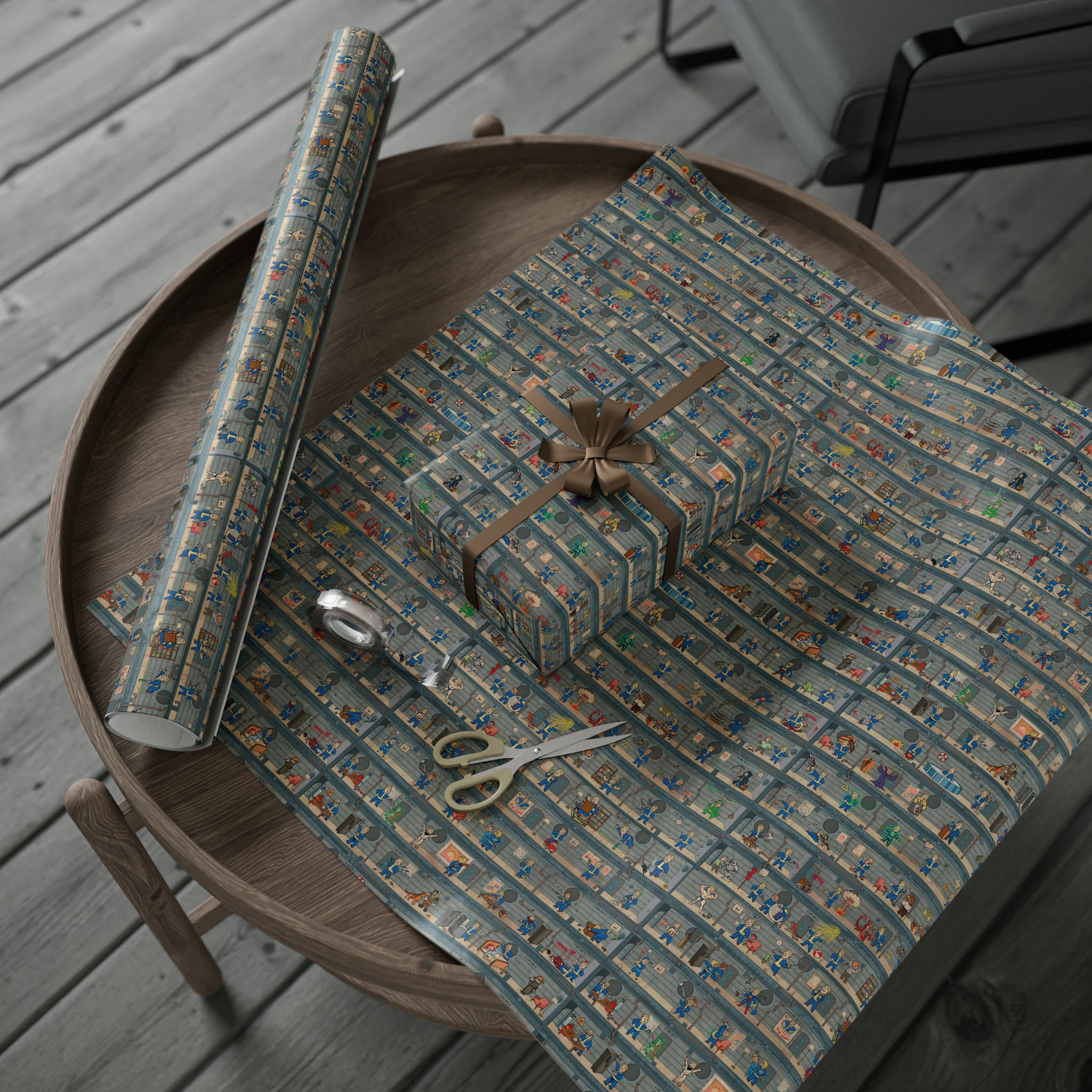 Fallout Vault Boy Perks Wrapping Papers - Etsy