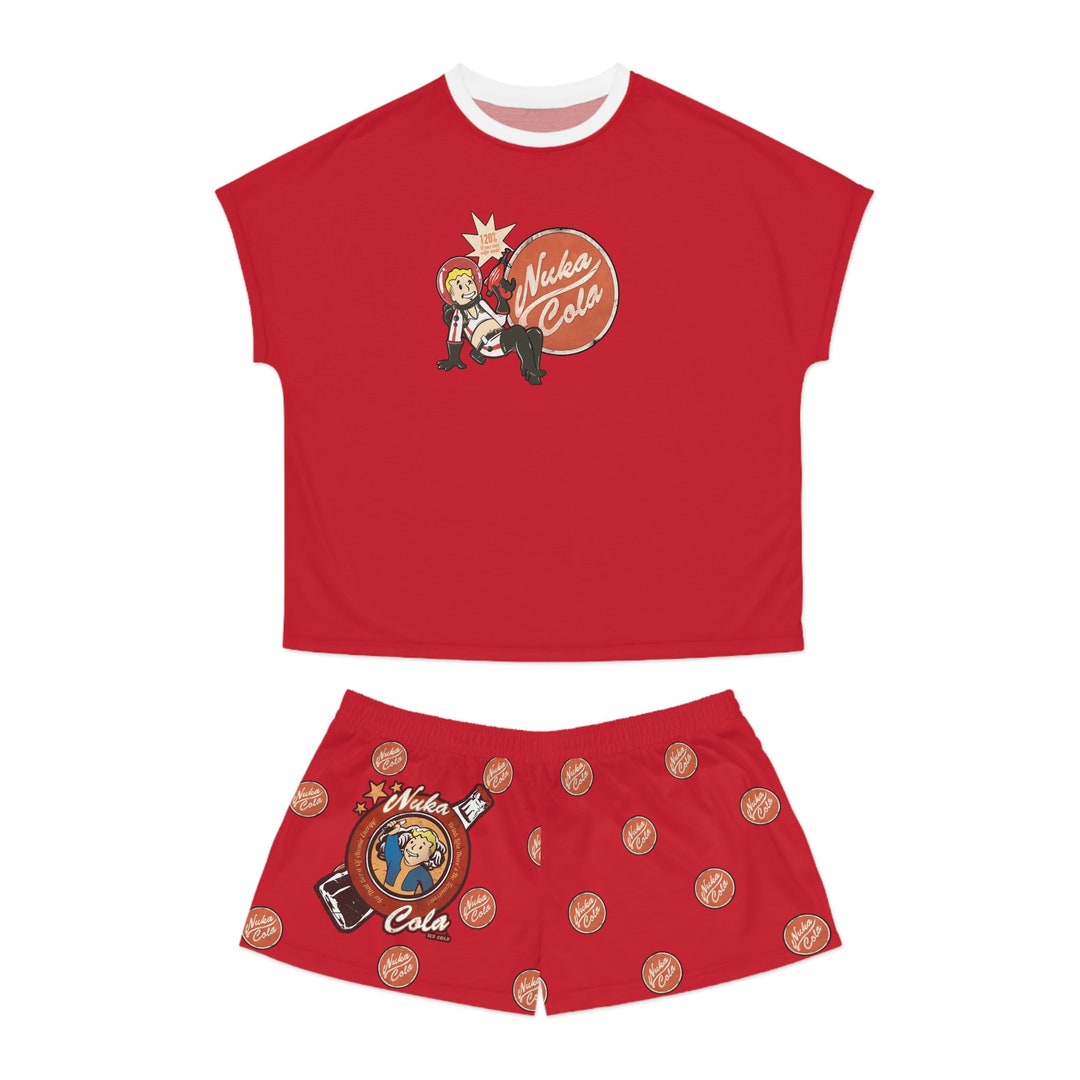 Fallout Nuka Cola Women's Short Pajama Set AOP - Etsy