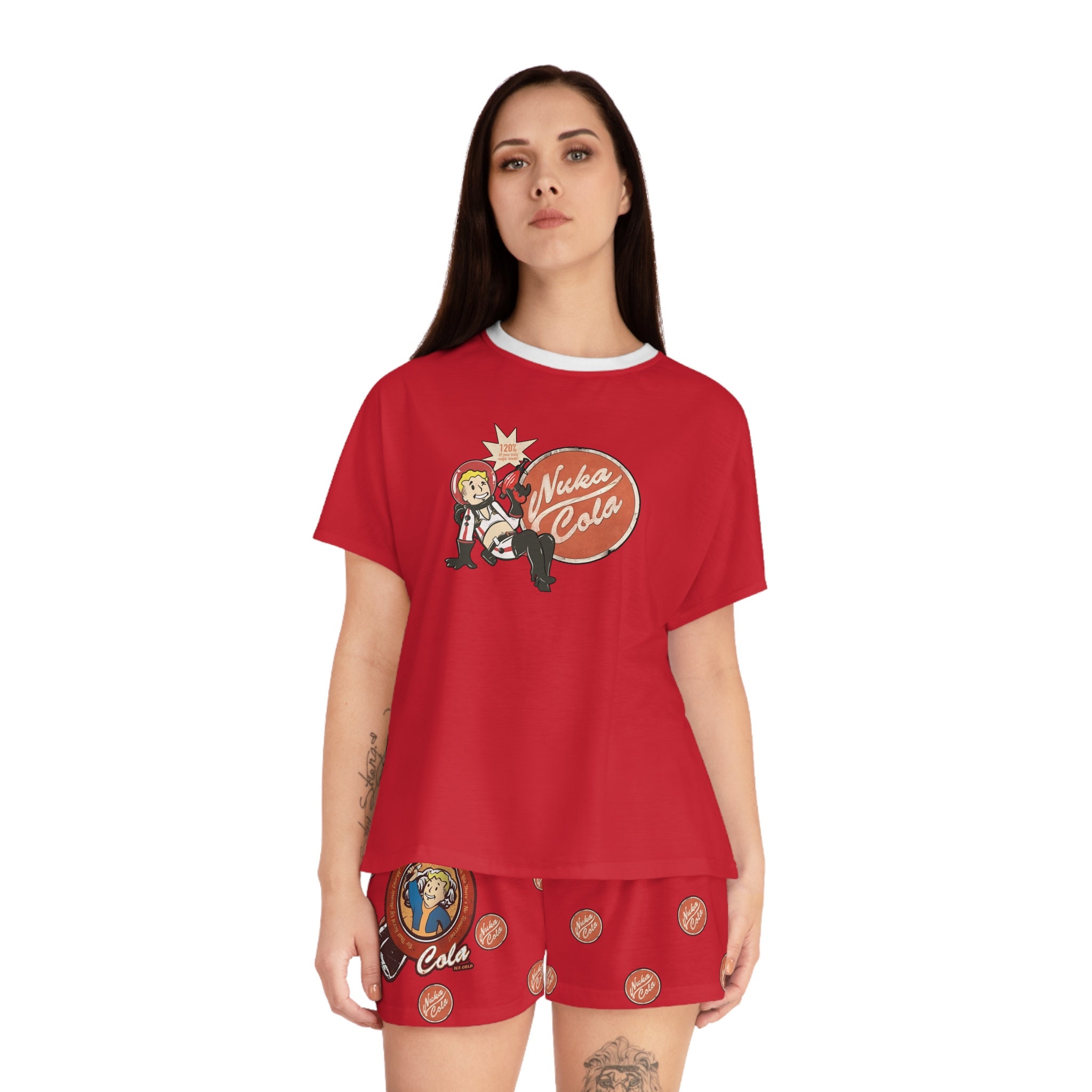 Fallout Nuka Cola Women's Short Pajama Set AOP - Etsy