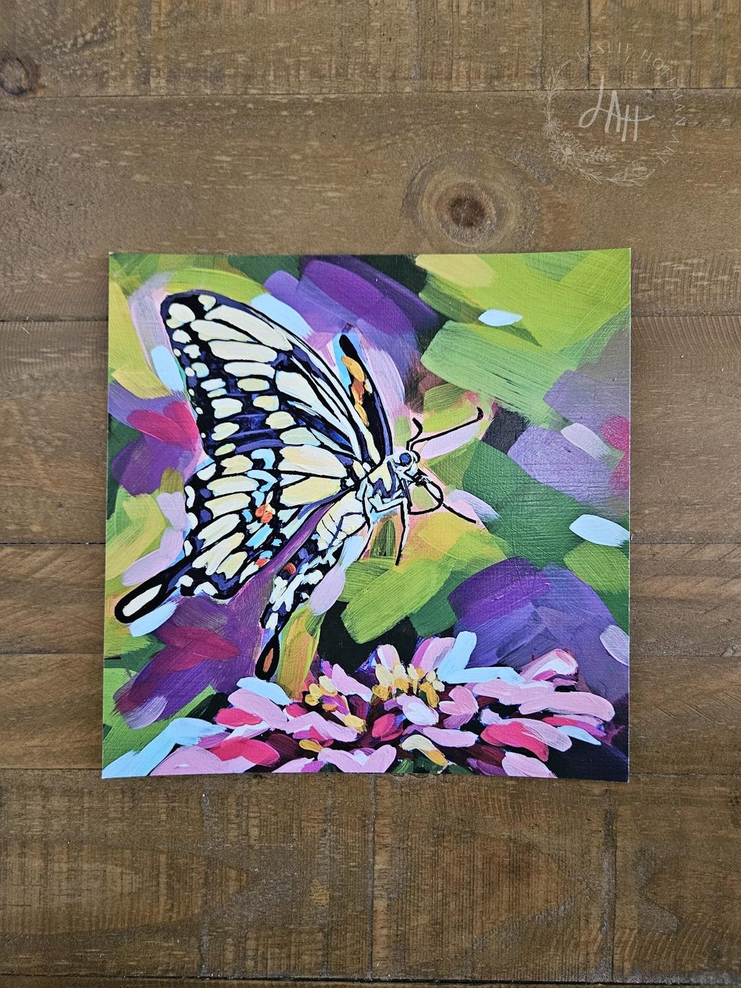 Swallowtail Butterfly Art Print, Butterfly Painting, Swallowtail ...