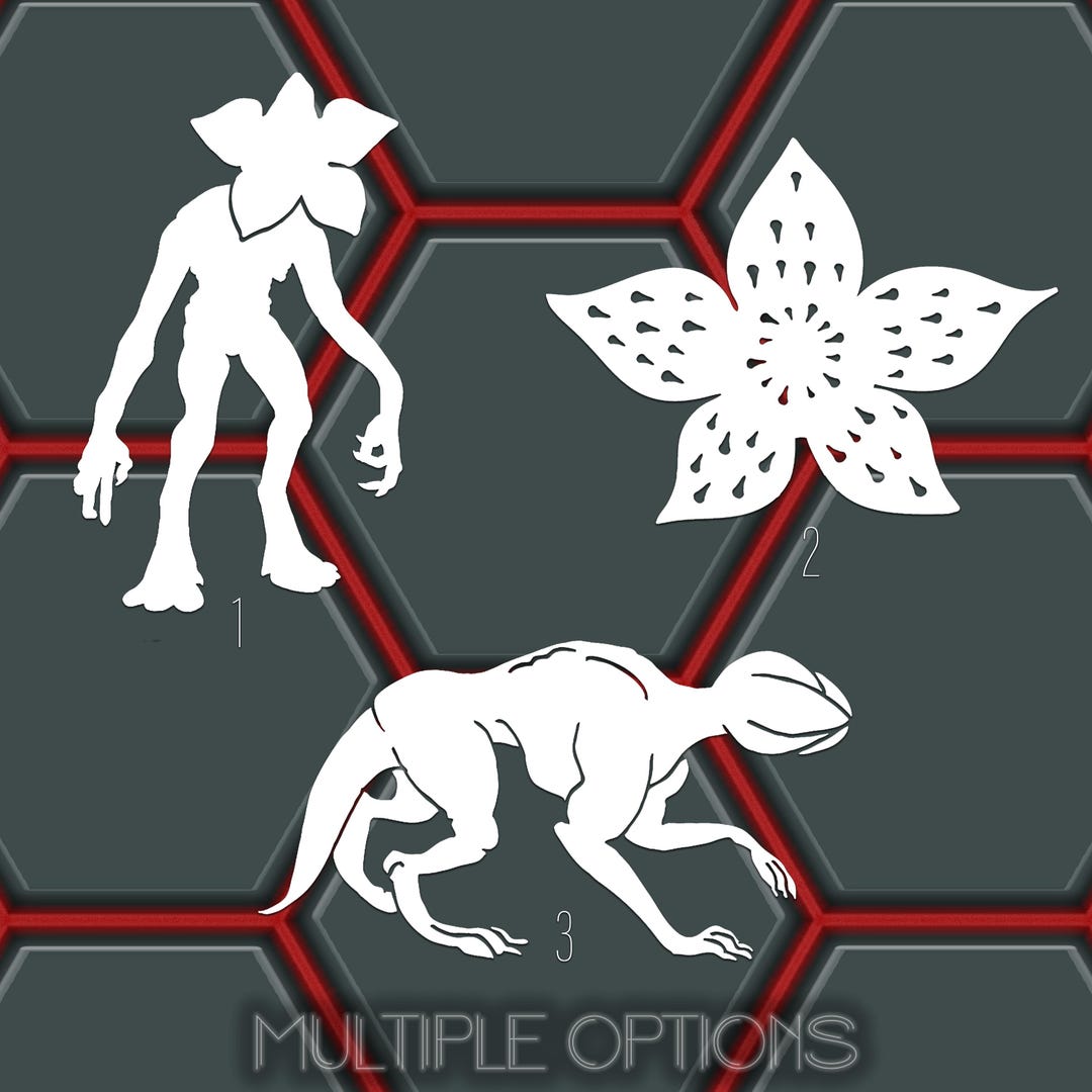 Demogorgon Decals - Etsy