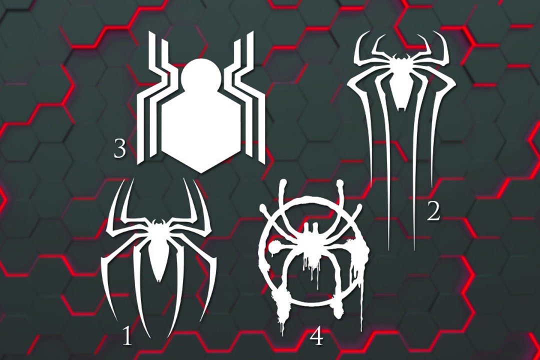 Spider Symbols Decals - Etsy