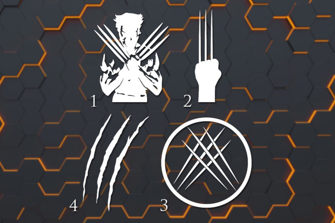 Wolverine Decals - Etsy