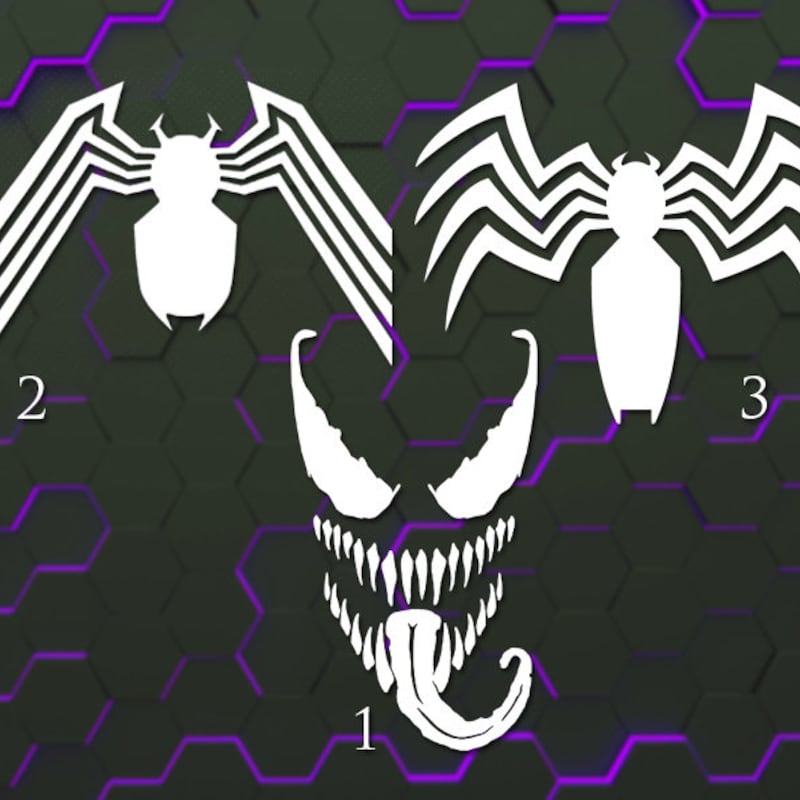 Venom Decal - Etsy