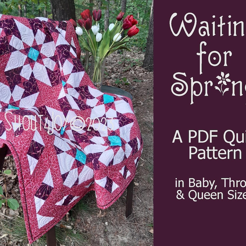 Spring Quilt Pattern - Etsy