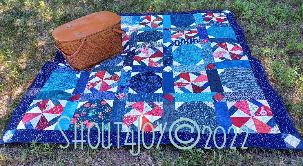Summertime Quilt PDF Download Pattern in Picnic, Twin and Full/queen ...