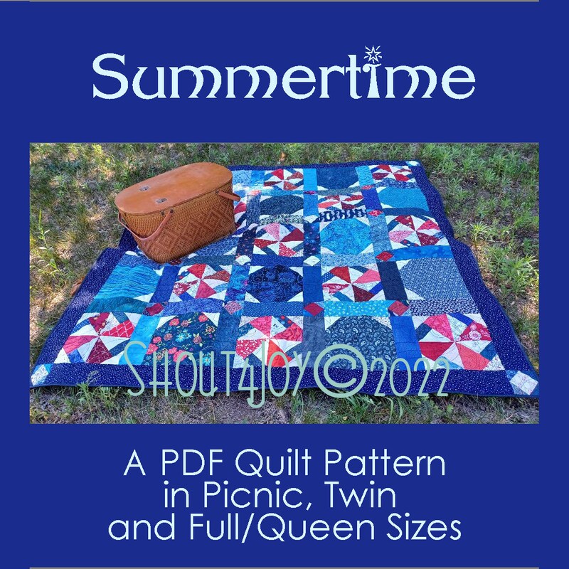 Summertime Quilt Pattern - Etsy