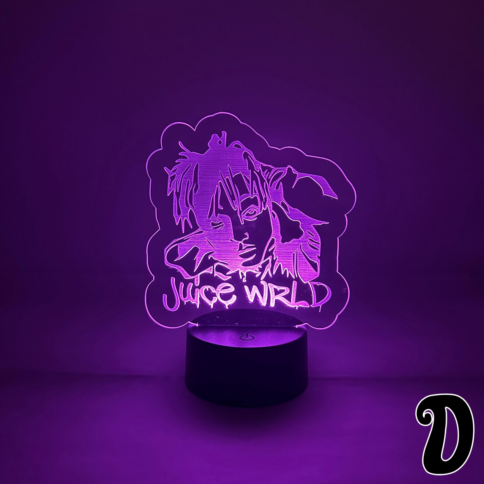 Juice WRLD Acrylic Led Glow Sign - Etsy