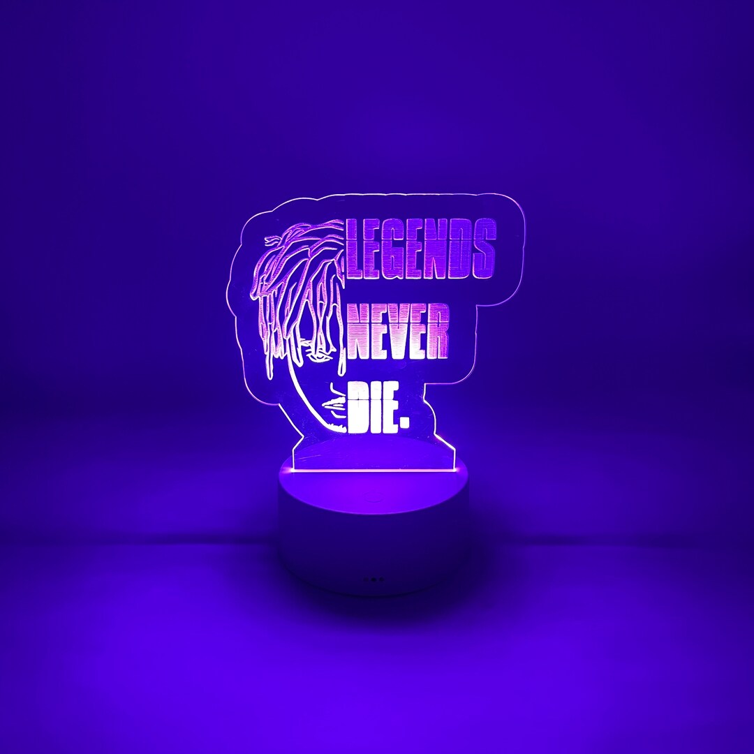 Juice WRLD Acrylic Led Glow Sign - Etsy