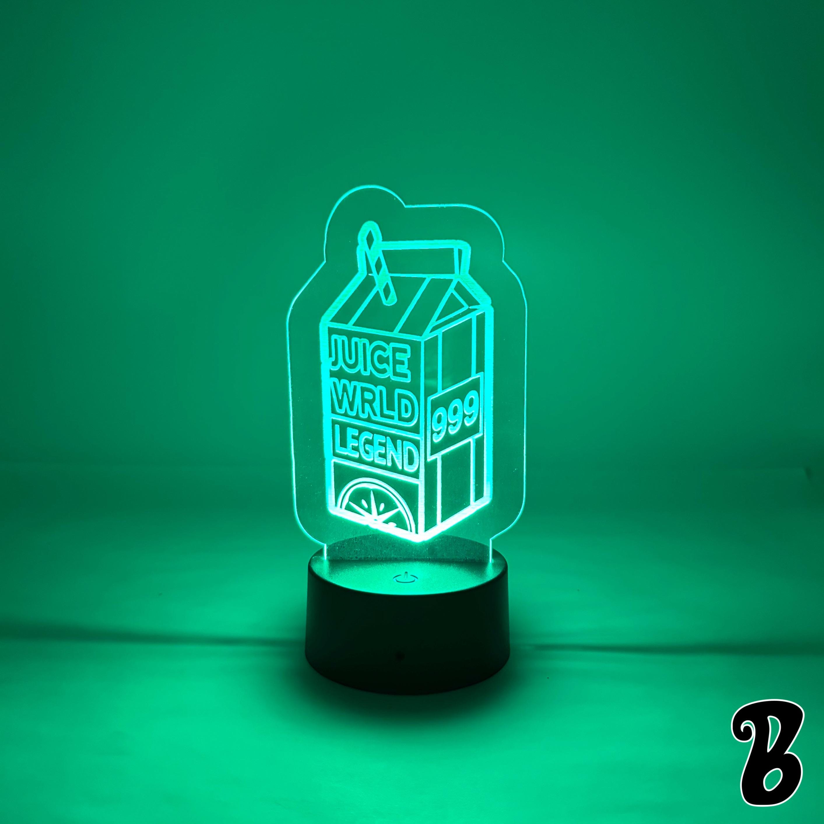 Juice WRLD Acrylic Led Glow Sign - Etsy
