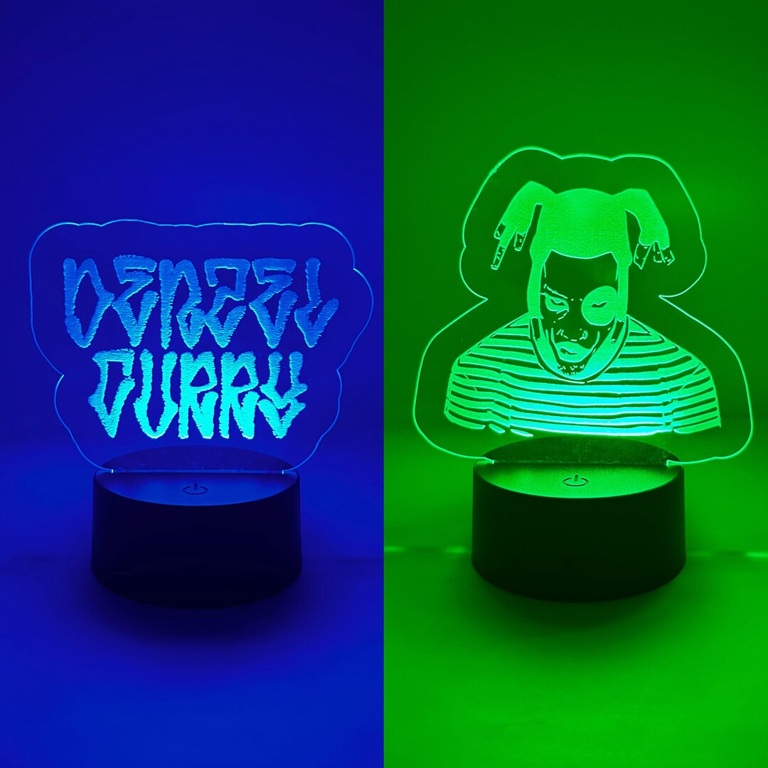 Denzel Curry Acrylic Led Glow Sign - Etsy