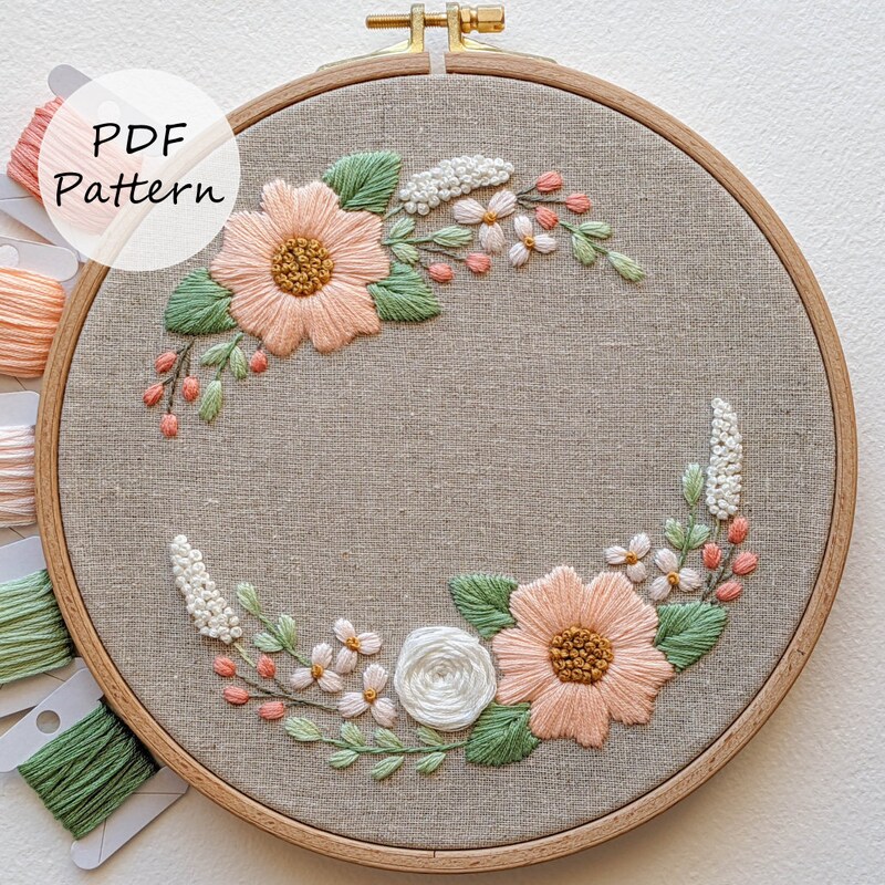 Coral Embroidery - Etsy