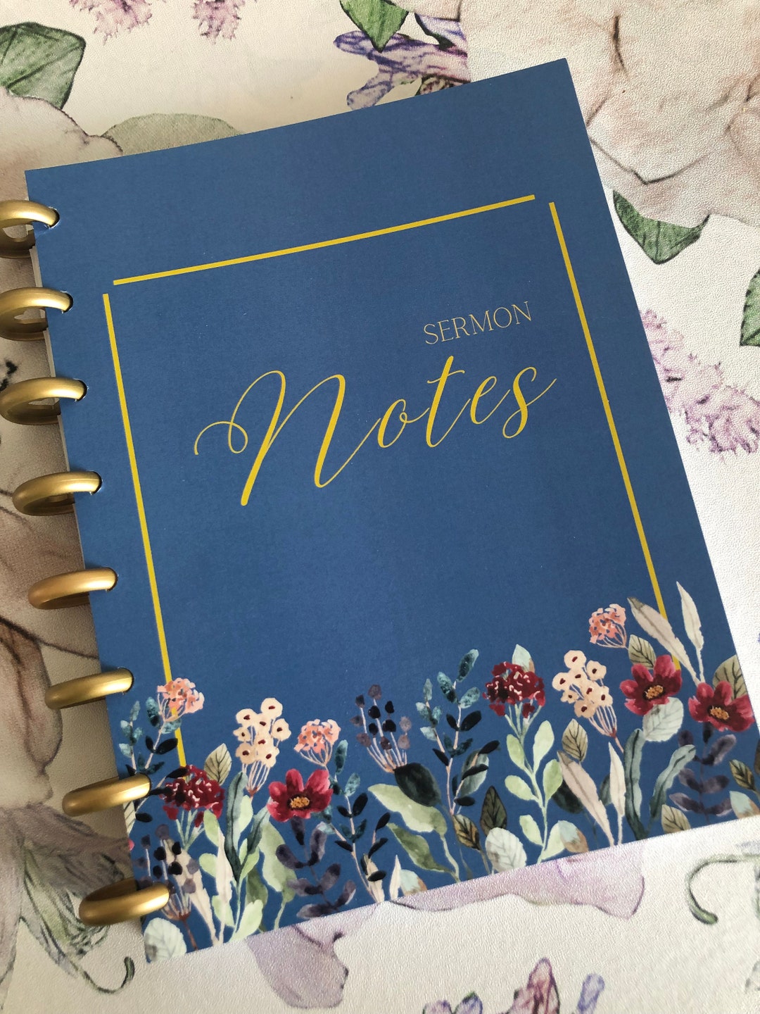Guided Sermon Notebook - Etsy