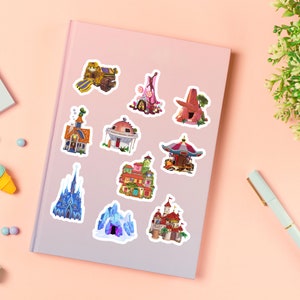 Dreamlight Homes Sticker Sheet V2 - Planner and Bullet Journal Stickers ...